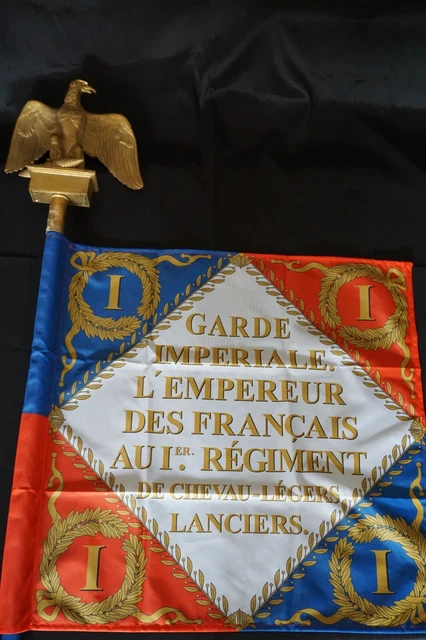 NAPOLEONIC WARS FRENCH standard 1st polish lancers regiment real size ...