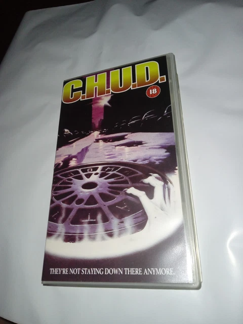 C.H.U.D. CHUD VHS video Tape small box NOT ex rental £31.92 - PicClick UK