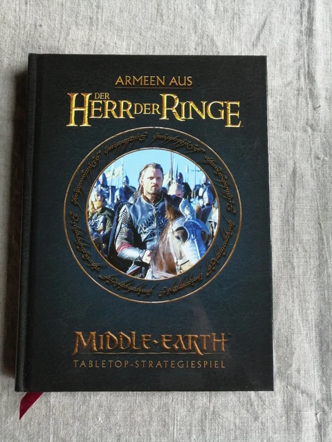 GW HERR DER Ringe Tabletop - 1 Hardcover Regelbuch Armeen aus d.H.d.R ...