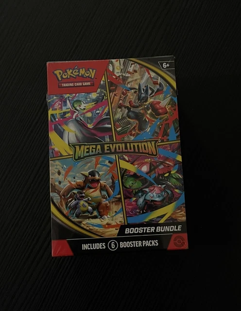 POKEMON TCG: MEGA Evolution Booster Bundle 6 Booster Pack-Sealed-FAST SHIP £21.07 - PicClick UK