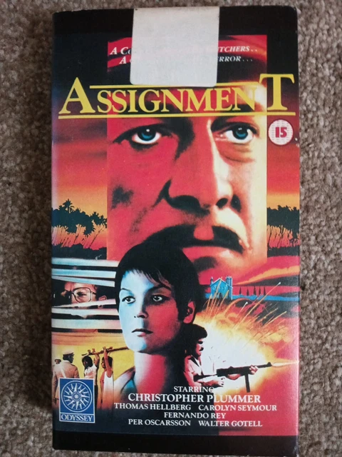 The Assignment Vhs Sealed Slipcase Christopher Plummer Carolyn