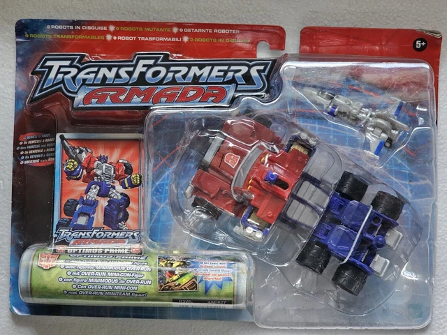 TRANSFORMERS ARMADA : Optimus Prime With Over-Run Action Figure - Bnib ...