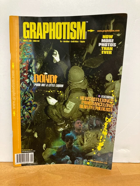 MAGAZINE GRAPHOTISM - The International Graffiti Writers Magazine issue 15 1999 $45.50 - PicClick AU