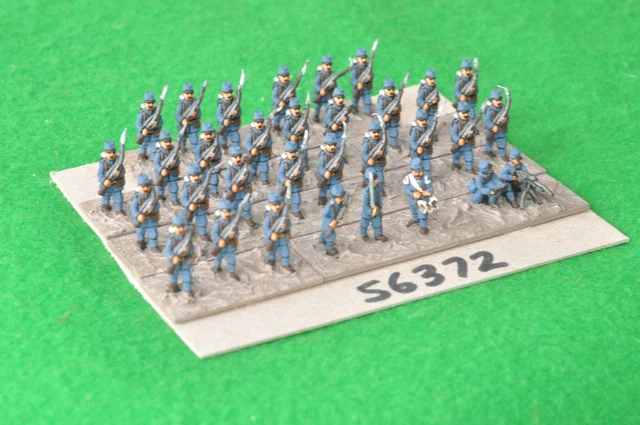 15MM WW1 / french - platoon 32 figs & 1 MG - inf (56372) £36.00 ...