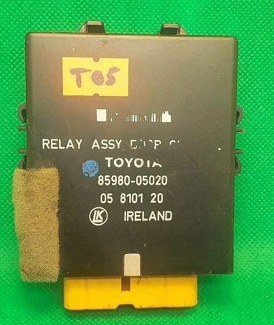 TOYOTA DOOR CONTROL UNIT RELAY 85980-05020 Steuergerät 05810120 £10.00 ...