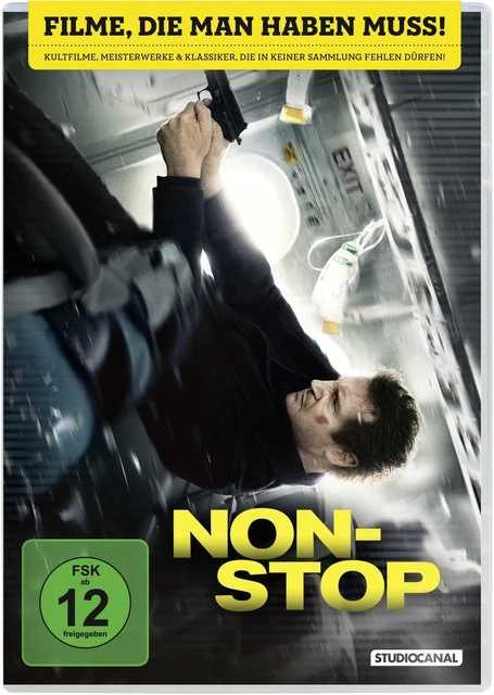 NON-STOP (DVD) NEESON Liam Moore Julianne Dockery Michelle Mount Anson ...