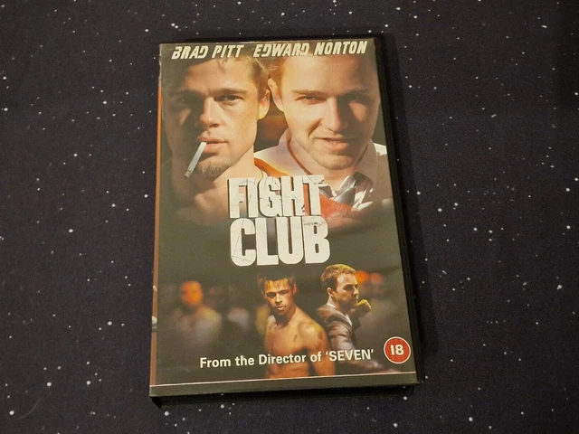 FIGHT CLUB ~20TH Century Fox Ex Rental VHS ~ Brad Pitt, Edward Norton ...