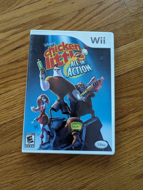 DISNEY'S CHICKEN LITTLE: Ace in Action (Nintendo Wii, 2006) Complete ...