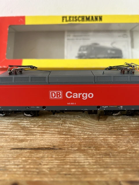 FLEISCHMANN 4320 DB Cargo Class Br 145 002-2 Electric Locomotive Boxed ...