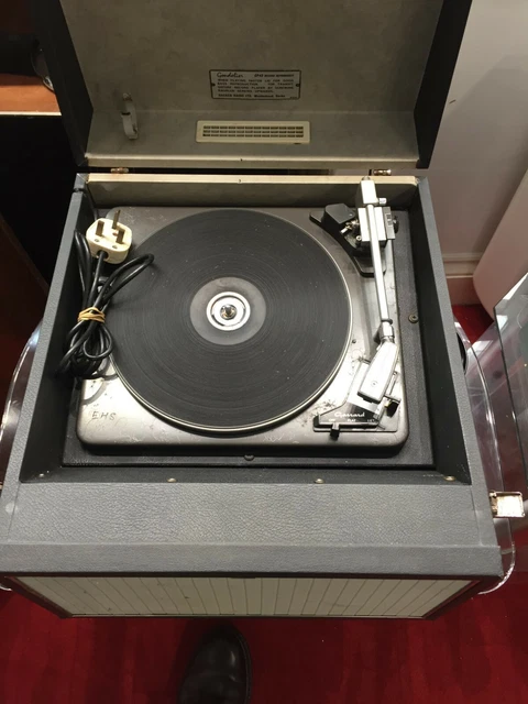 VINTAGE HACKER RECORD player Garrard record deck in working condition ...