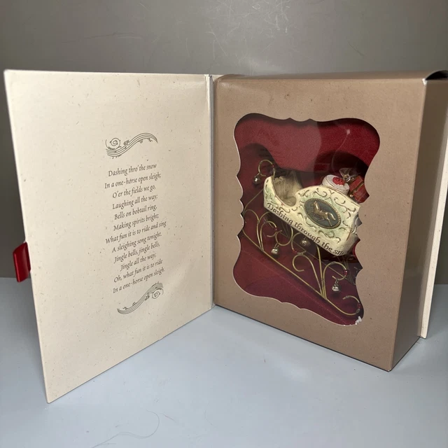 HALLMARK KEEPSAKE CHRISTMAS Ornament Jingle Bells Sleigh Holiday ...