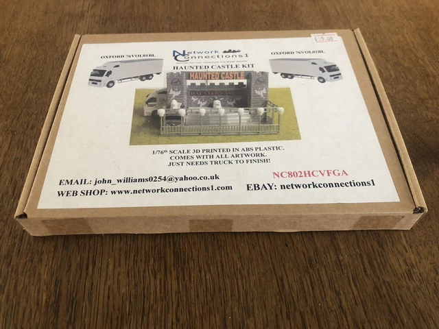 DAPR (NETWORK CONNECTIONS) Model Kit HAUNTED CASTLE KIT - OO Gauge New ...