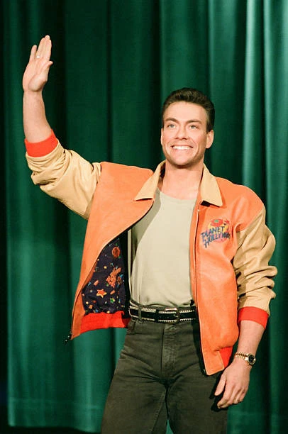 ACTOR JEAN-CLAUDE VAN Damme arrives on March 24, 1994 Old TV Photo 1 £5 ...