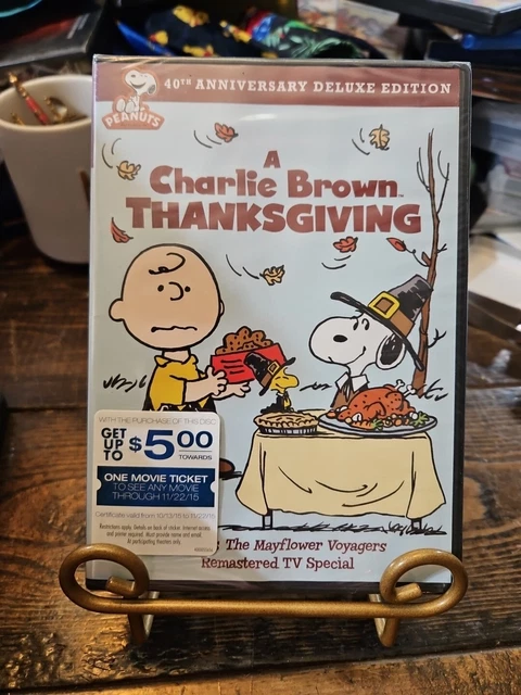 A CHARLIE BROWN Thanksgiving (DVD, 40th Anniversary Deluxe Edition ...