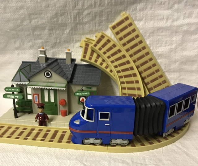 POSTMAN PAT PENCASTER Flyer Station Train Railway Track Ajay Greendale ...
