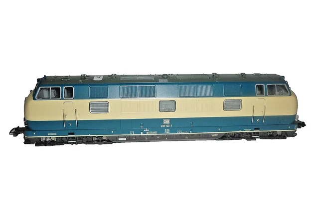 ROCO MODELLEISENBAHN DIESELLOK 68842 BR 221 143-1 DB H0 AC Digital EUR ...