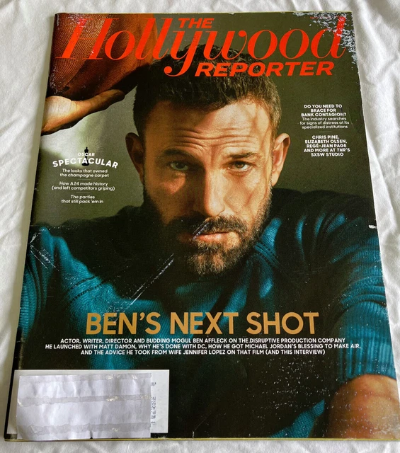 THE HOLLYWOOD REPORTER magazine Ben Affleck cover March 16, 2023 issue ...