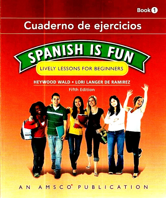 SPANISH IS FUN Cuaderno de ejercicios Book 1 Companion Workbook New NWT ...