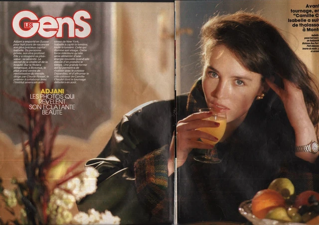 COUPURE DE PRESSE Clipping 1987 Isabelle Adjani (6 pages) EUR 5,00 - PicClick FR