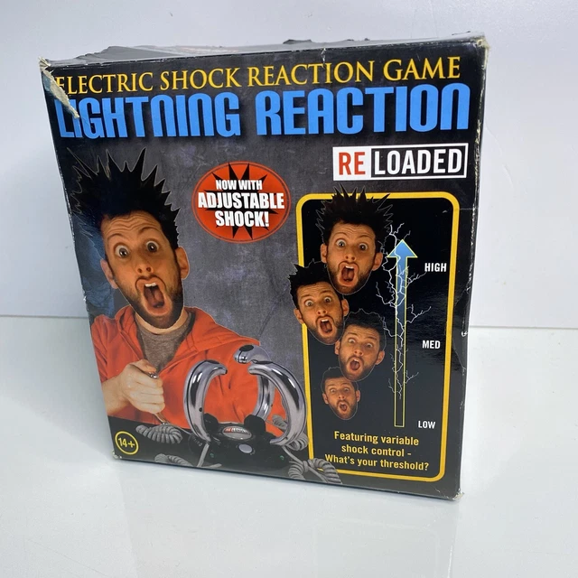 ELECTRIC SHOCK REACTION Game, Lightning Reaction Reloaded Shock Party ...