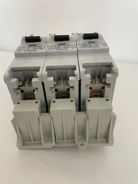 ABB SLS 25A, S701-E25, 3stk mit Trägerplatte / 170 EUR 39,99 - PicClick DE