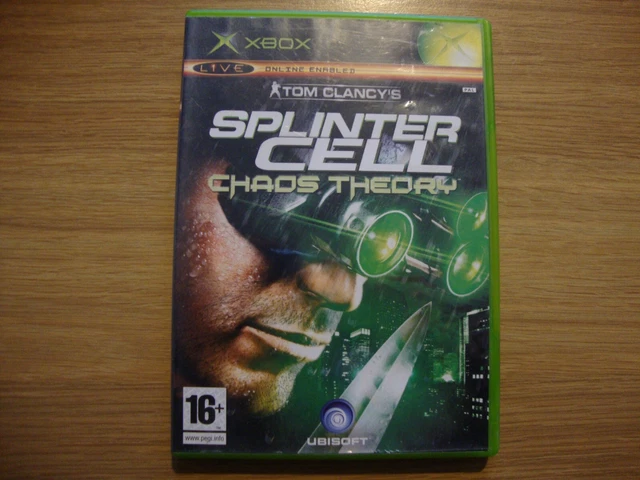 MICROSOFT X BOX Tom Clancy's Splinter Cell Chaos Theory Video Game ...