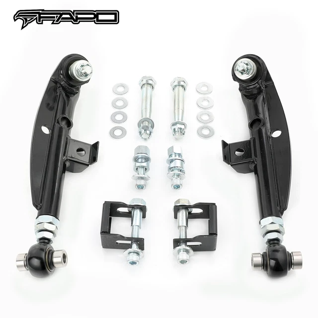 FAPO FRONT ADJUSTABLE Lower Control Arm kit for Nissan S13 S14 S15 ...