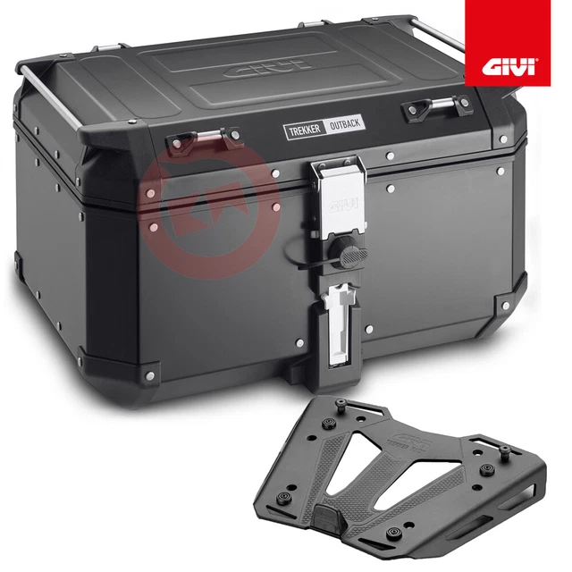 GIVI TOP-CASE OUTBACK OBKN58B + Set 4130FZ M8B Kawasaki Ninja 1000 SX ...