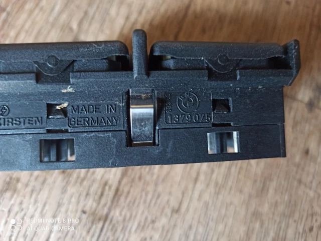 COMMANDE BOUTON LEVE VITRE AVANT BMW SERIE 7 E32 730i M30B30 1379075 ...