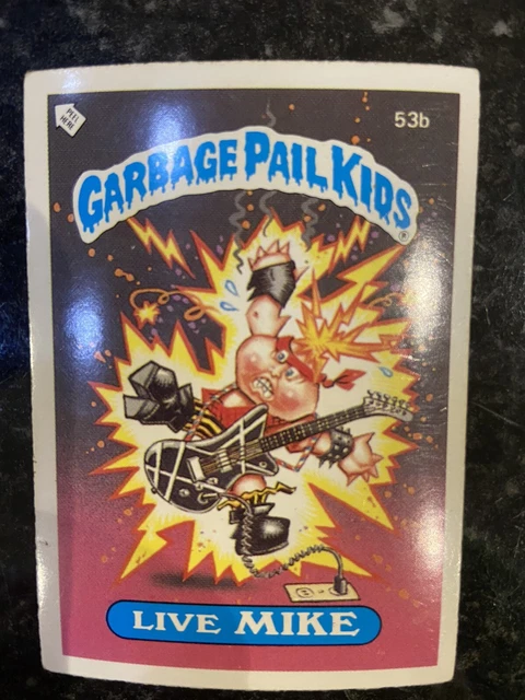 LIVE MIKE 1985 Garbage Pail Kids - Series 2 #53b EUR 23,23 - PicClick FR