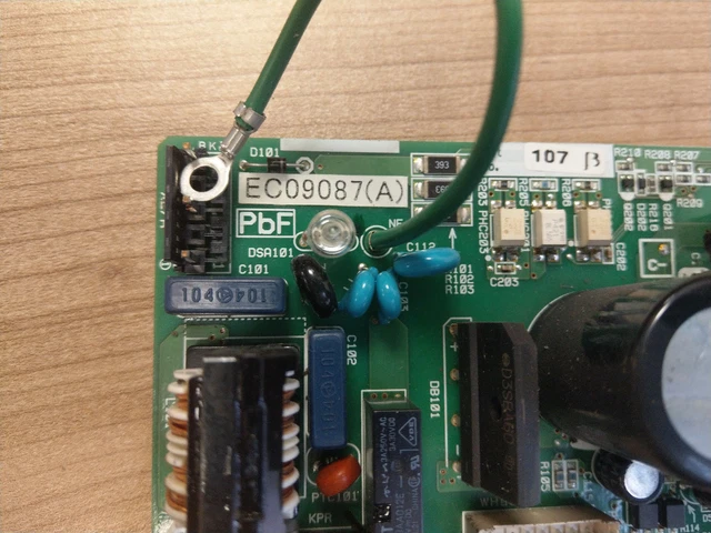 DAIKIN AIR CONDITIONING EC09087(A) 5002453 Indoor PC Board PCB ...