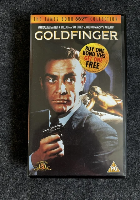 JAMES BOND GOLDFINGER VHS Sean Connery - ** Free UK Postage ** £5.00 - PicClick UK
