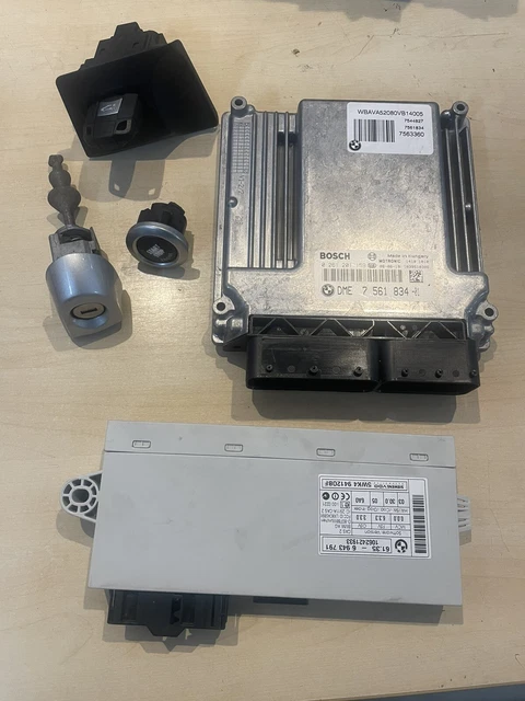 BMW E87 E90 Serie 1.3 Benzina N46 Kit Ecu Manuale Dme 7561834 EUR 174 ...