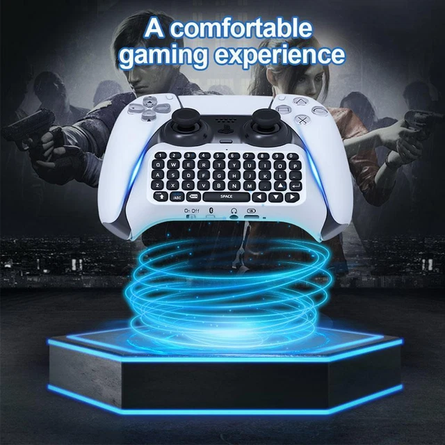 WIRELESS KEYBOARD CONTROLLER Ergonomics for Sony PS5 Gamepad Mount Mini ...