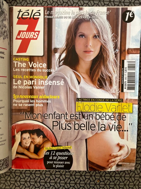 TÉLÉ 7 JOURS 15/02/2014; Elodie Varlet/ The Voice/ Mathias Malzieu/ Lena Dunham EUR 4,20 ...