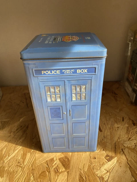 DR DOCTOR WHO TARDIS Tin 30th Anniversary. Trial of a Timelord VHS ...
