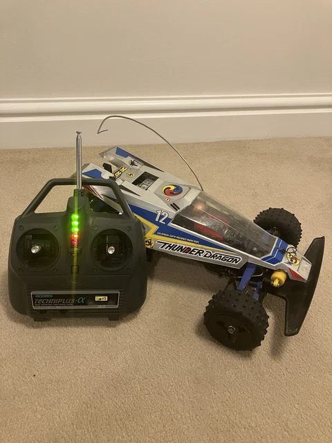 TAMIYA 1/10 THUNDER Dragon 1988 #58073 RC Car Model Kit With Beatties ...