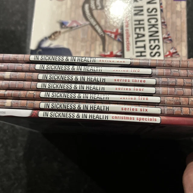 IN SICKNESS AND in Health Complete Box Set Series 1-6 with Xmas DVD £16 ...