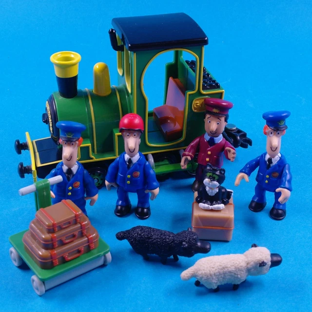 POSTMAN PAT - Greendale Rocket Engine - Push Along - with Figs Kit Jess ...