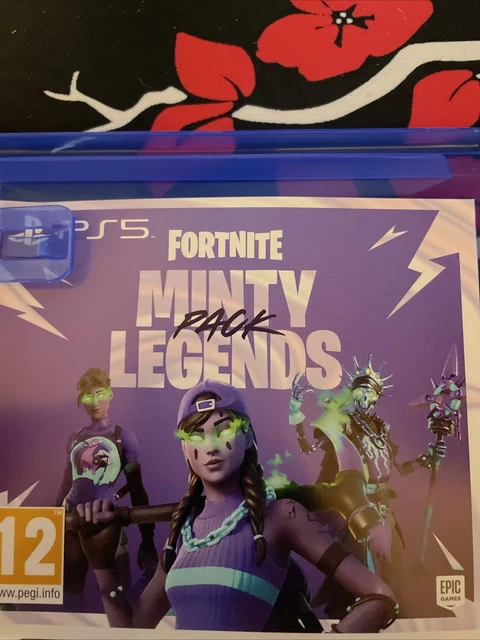 FORTNITE MINTY LEGENDS Pack Unused Code Leaflet PS5 PlayStation 5(no ...