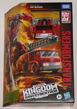 FIGURINE TRANSFORMERS KINGDOM KD-10 Autobot Inferno Japanese Domestic... EUR 180,95 - PicClick FR