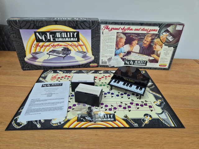 VINTAGE SPEARS GAMES NOTEABILITY Board Game (100% Complete In VGC) £19. ...