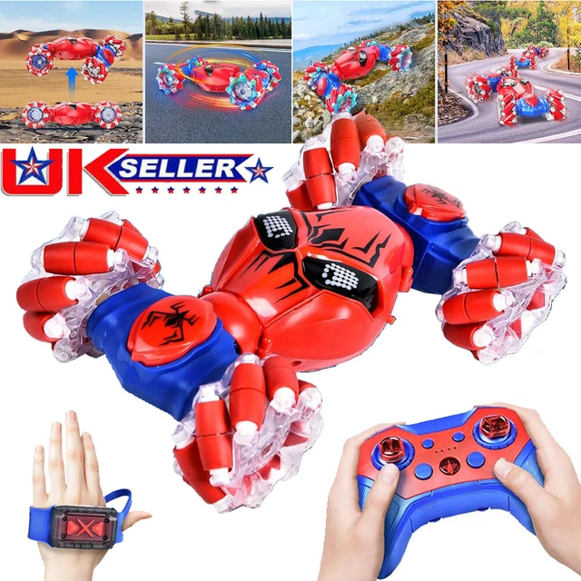 4WD RC STUNT Car 360° Hand Gesture Sensing Off-Road Car Gift Remote ...