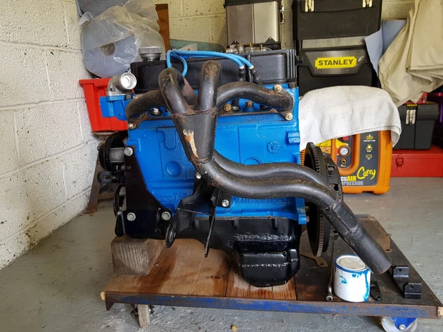 FORD MEXICO ENGINE 'Big wing' Twin 40 dcoe, 2000E g/box Burton alloy ...