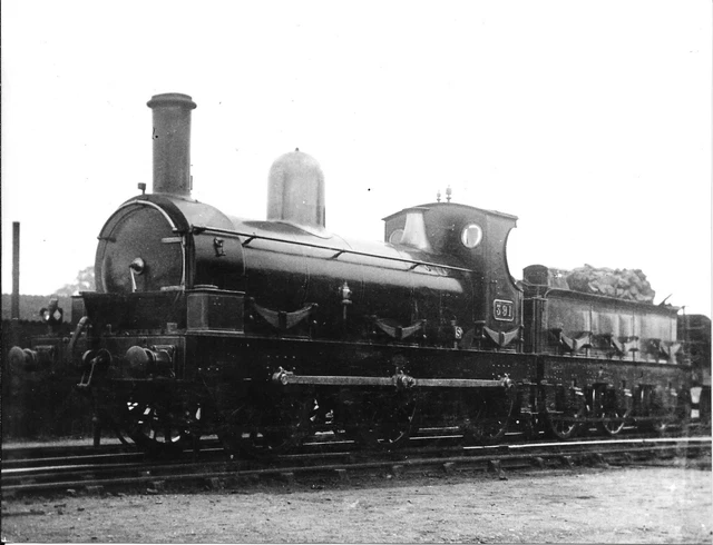 GWR LOCOMOTIVE 391 at Worcester real photo 9"x7" £4.99 - PicClick UK