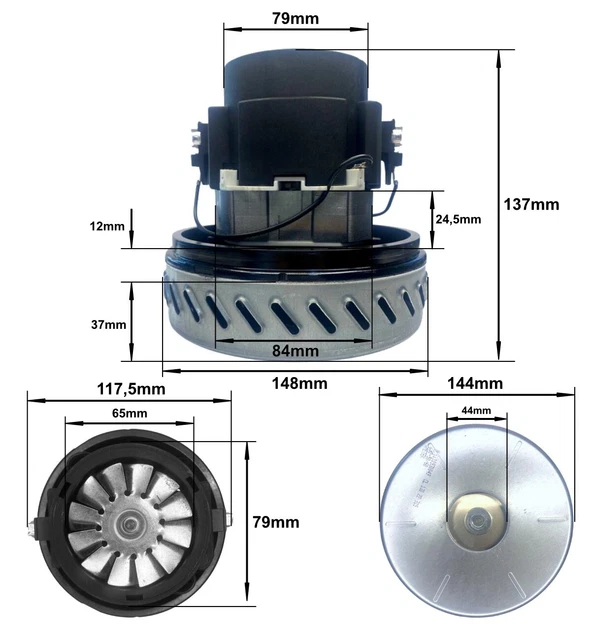 SAUGTURBINE AMETEK TURBINE 1100W 230V für Kärcher NT27/1 NT48/1 für 6.490-148 EUR 72,99 ...