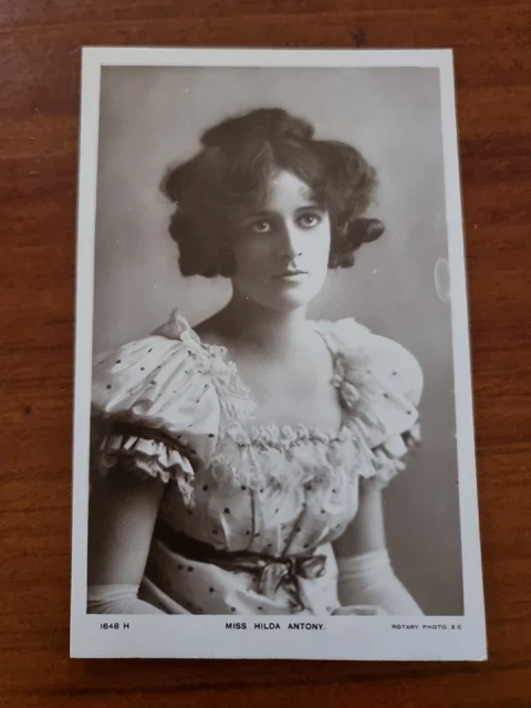 POSTCARD. ACTOR. ACTRESS Hilda Antony. Vintage. c1910's $10.00 - PicClick AU