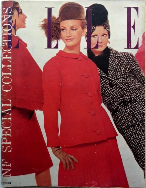 ELLE 1962_SPECIAL COLLECTIONS_JEANNE Moreau_Jean Seberg_Deneuve_Charles ...