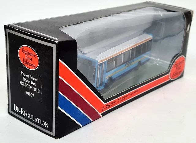 EFE 1/76 - Plaxton Pointer Dennis Dart Brighton Blue 20607 Diecast ...