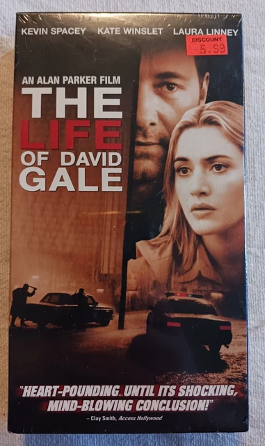 THE LIFE OF David Gale VHS - Kevin Spacey, Kate Winslet, Laura Linney ...